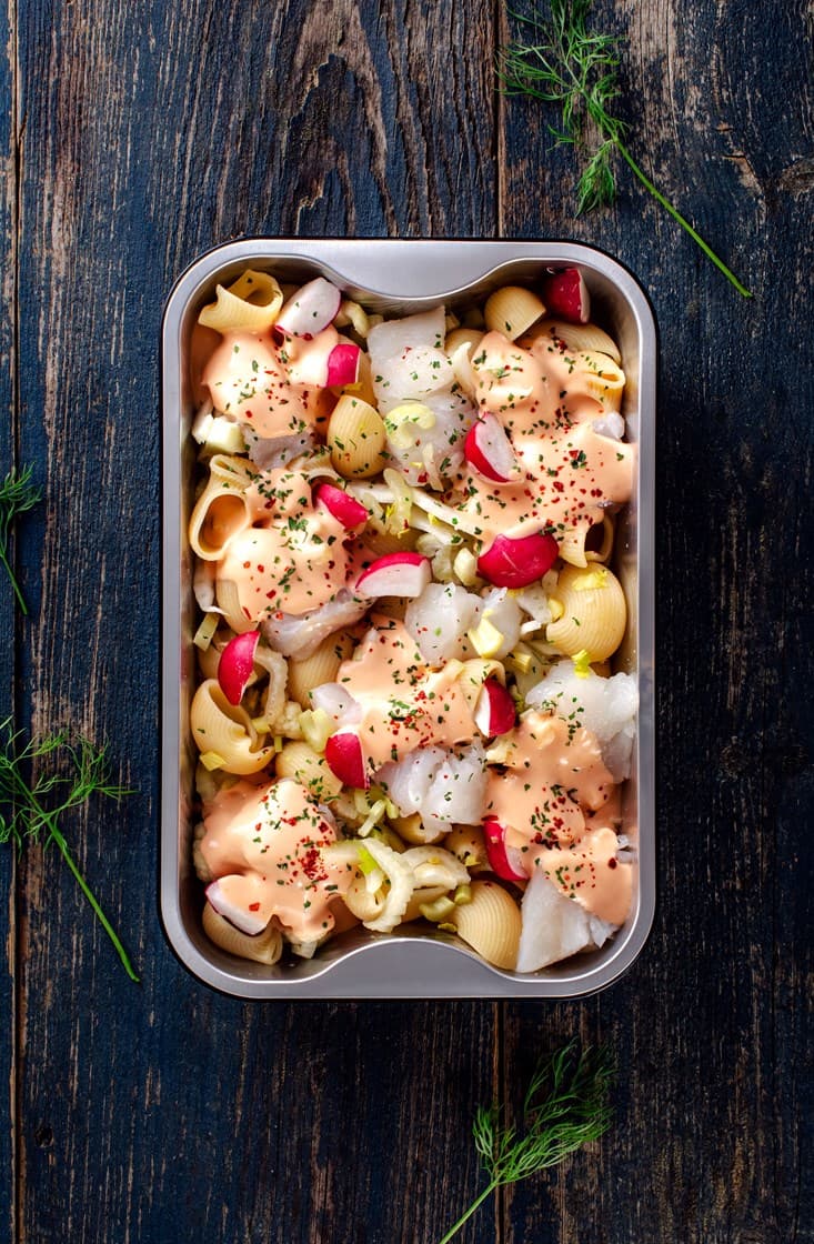 Torsk med hummersaus - Oppskrift - Adams Matkasse